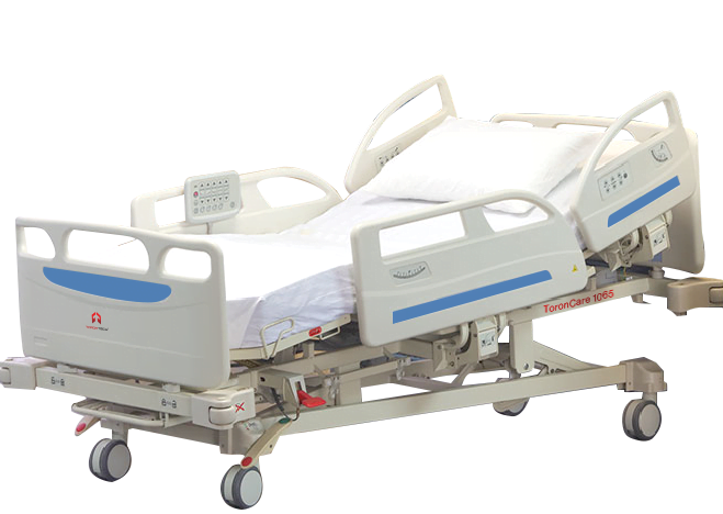 High End Fully Electric hospital bed with 5 functions PKG with mattres ...