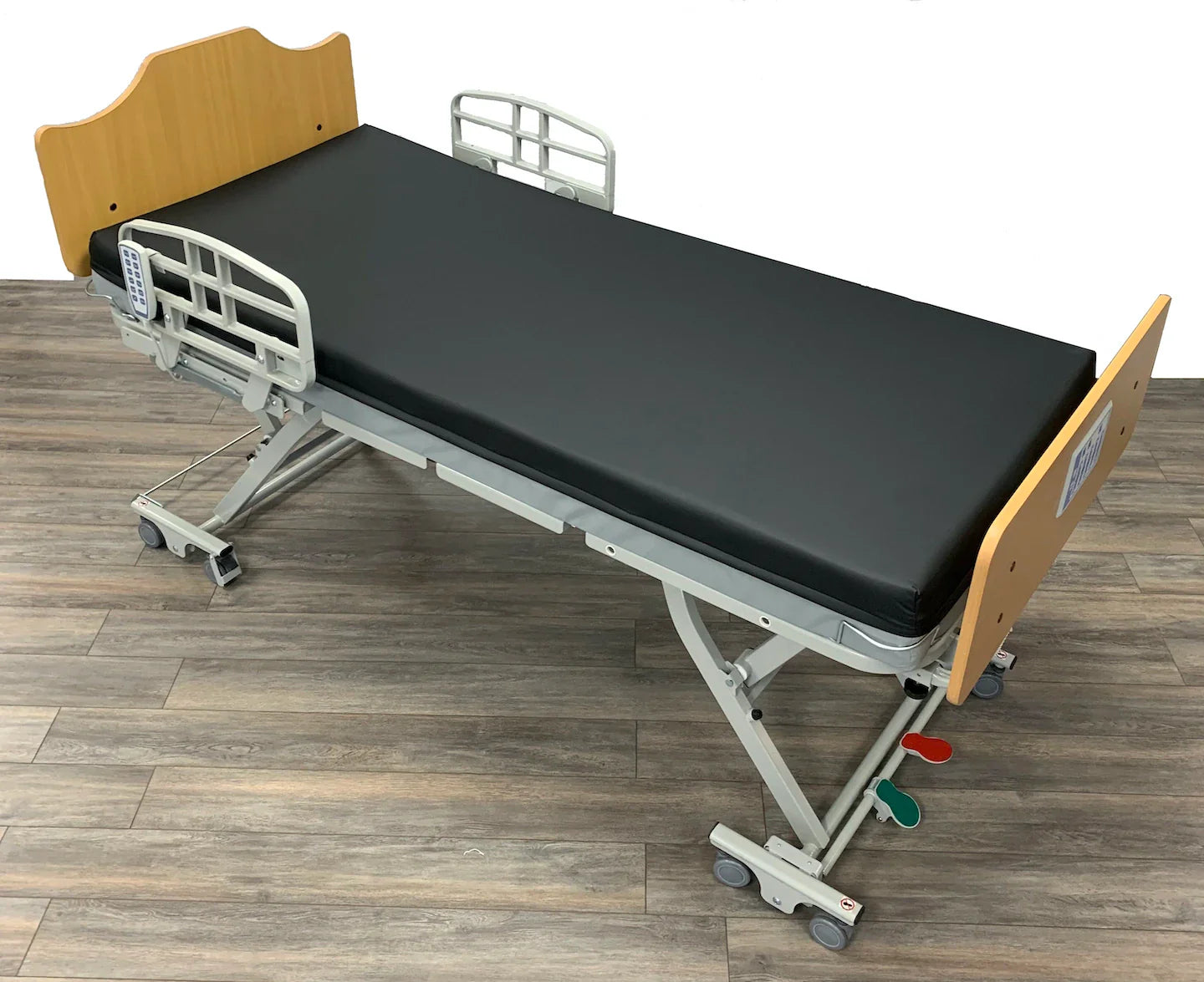 Permobil TROST STANDARD BED W/ HALF SIDE RAILS & NATURE BOARDS 36 ...
